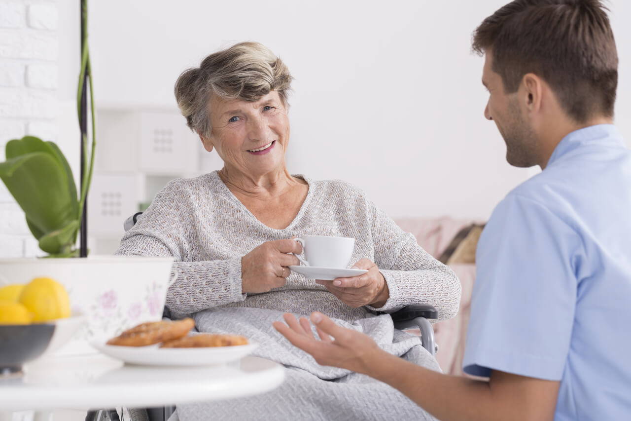 Care Home Tea Drinking - Better Home Care